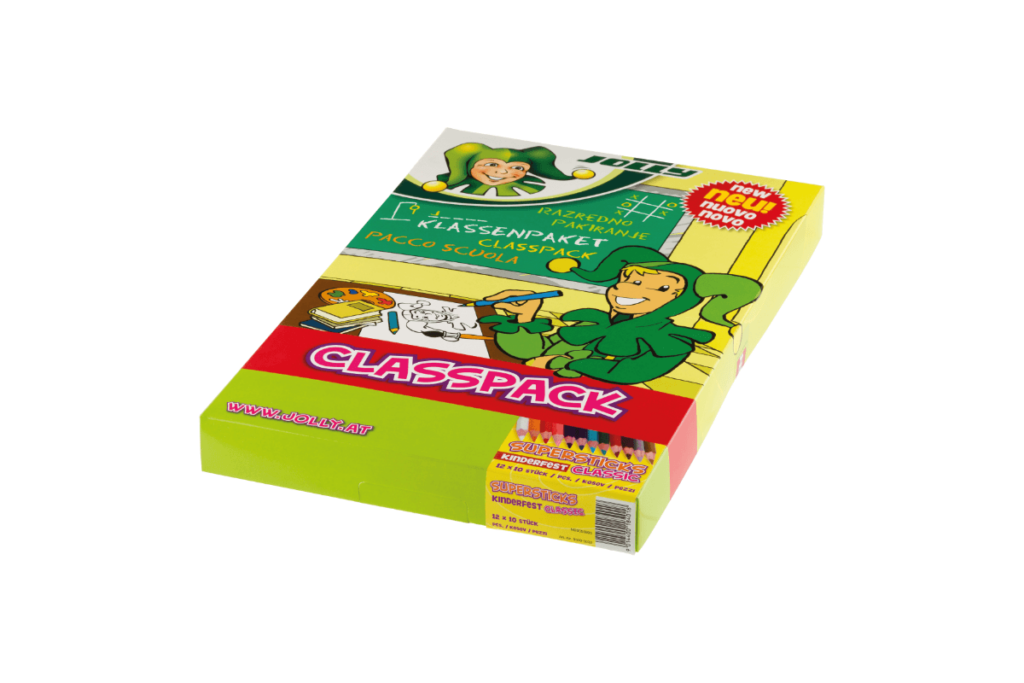 Supersticks Classic Classpack crayon, colouring pencil | JOLLY