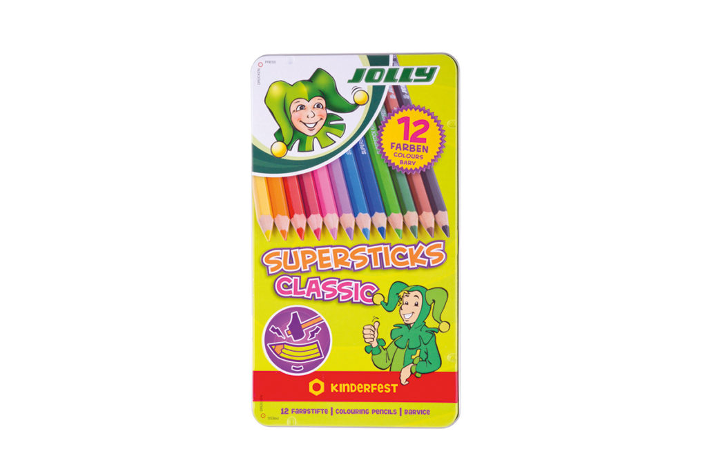 Buntstifte Supersticks Classic 12 Farben | JOLLY Farbstifte für Kinder! Buntstifte Supersticks Classic 12 Farben | JOLLY Farbstifte für Kinder!