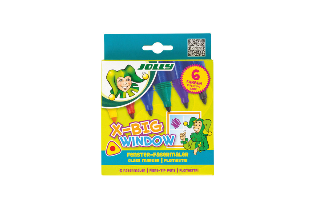 X-Big Window | JOLLY fibre tip pens